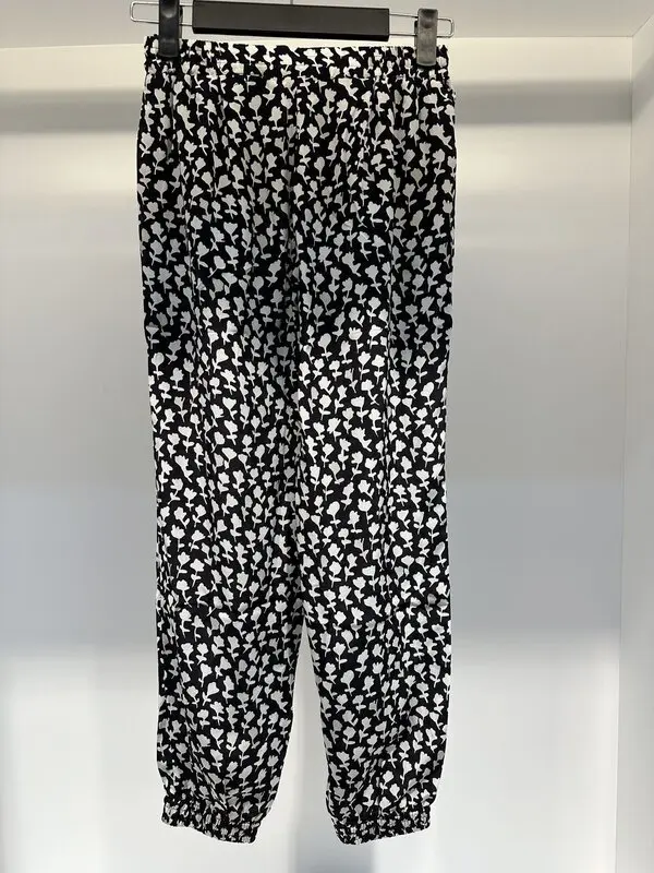 Max Mara Printed Elastic Waist Trousers - No