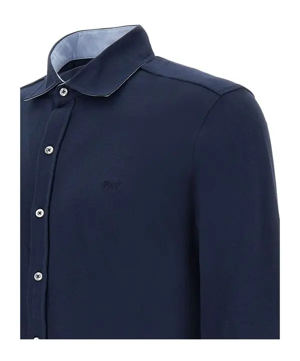 FAY Long-sleeved Shirt - Blue