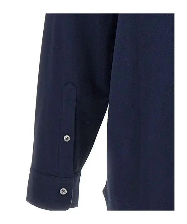 FAY Long-sleeved Shirt - Blue