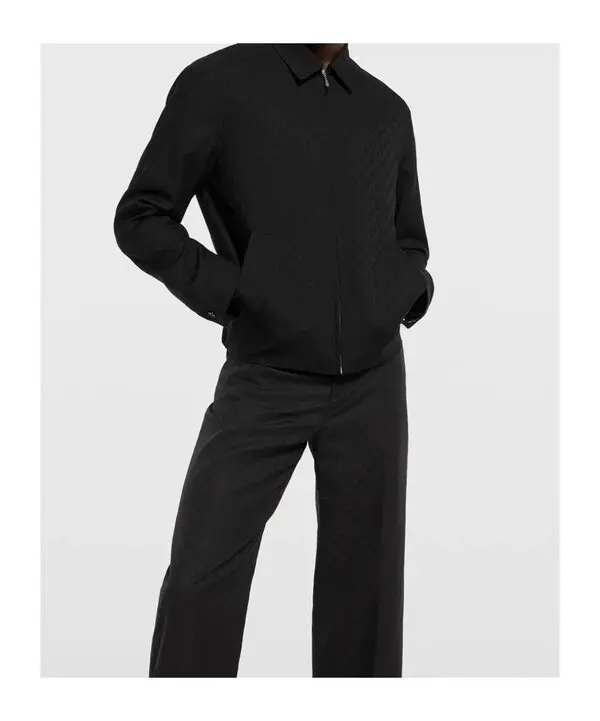 Gucci Gg Wool Zip Jacket