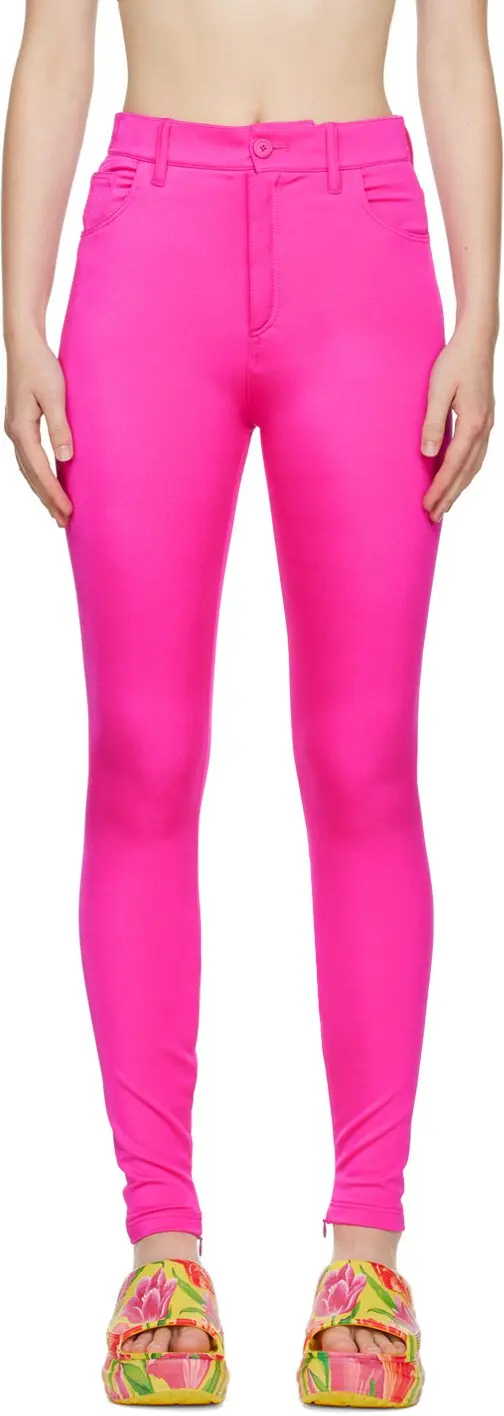 Balenciaga High-waisted Stretch Leggings
