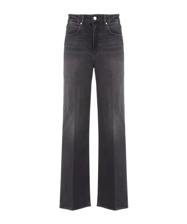 Paige Belted Jeans - Black