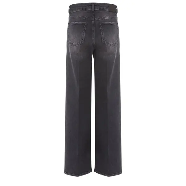 Paige Belted Jeans - Black