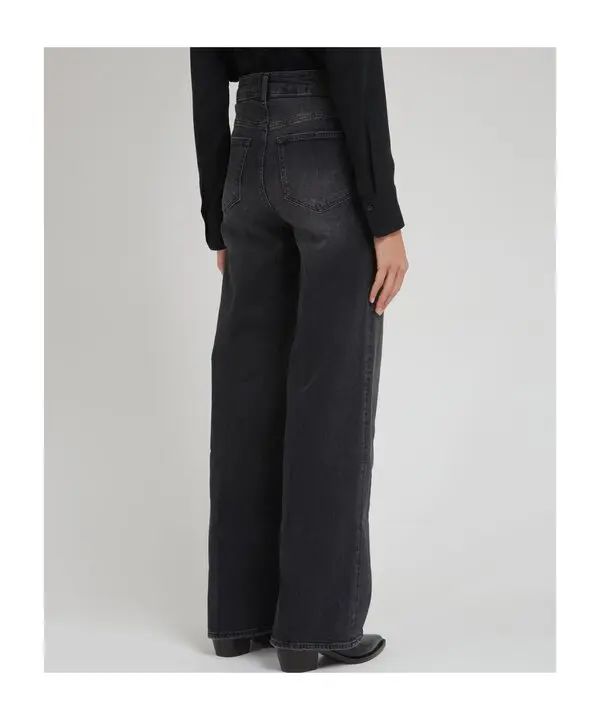 Paige Belted Jeans - Black