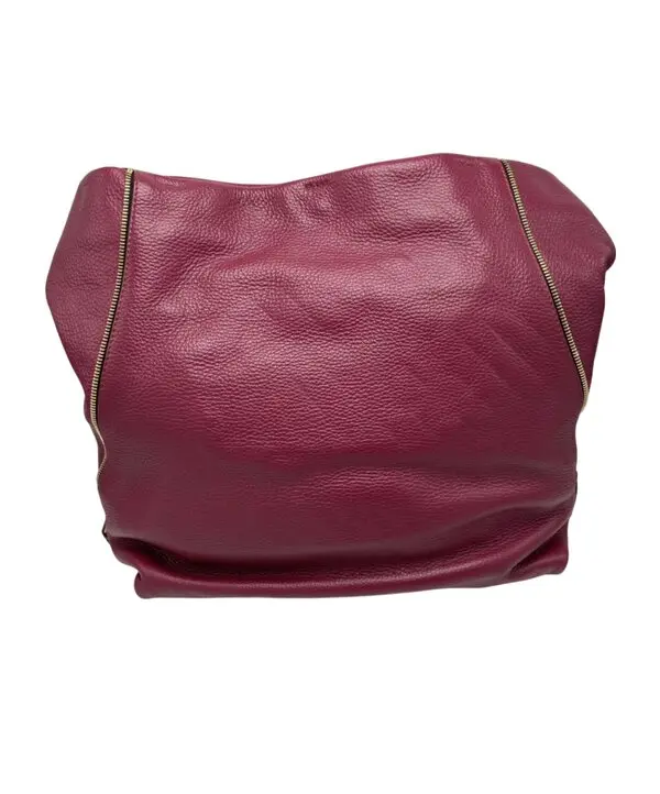 Emporio Armani Leather Lettering Shoulder Bag