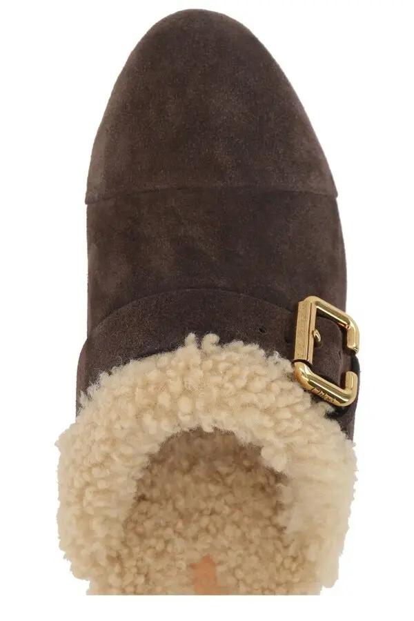 Chloé Jeannette Clogs With Stud Detailing