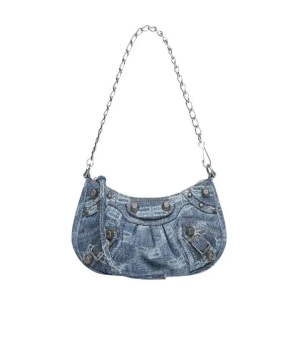 Balenciaga Le Cagole Mini Shoulder Bag - Blue