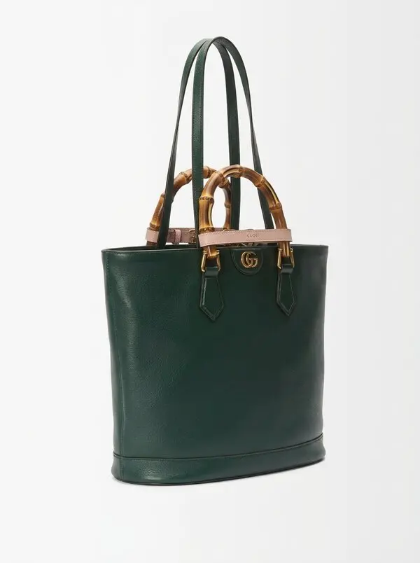 Gucci Medium Diana Leather Tote Bag