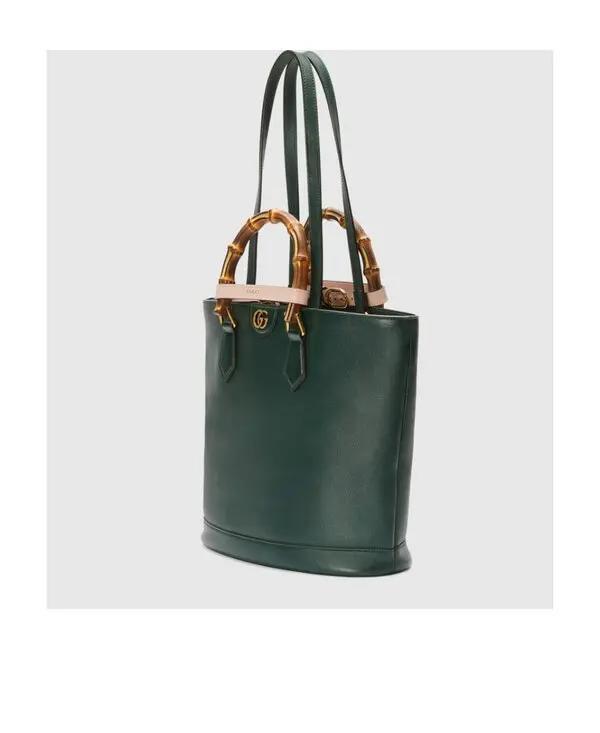 Gucci Medium Diana Leather Tote Bag