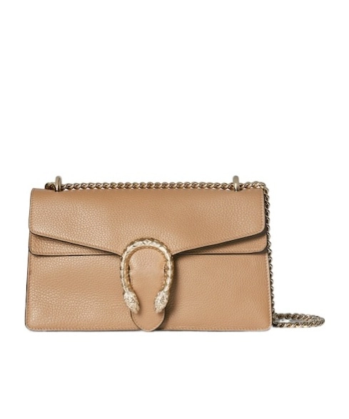 Gucci Dionysus Medium Shoulder Bag - Beige