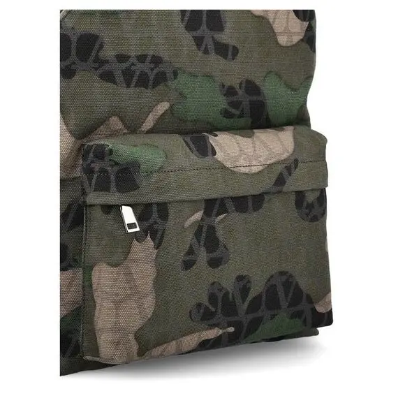 Valentino Garavani All-over Patterned Zip-up Backpack