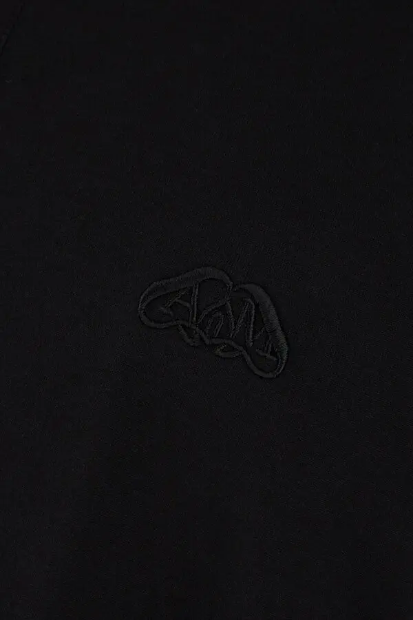 Alexander McQueen Logo Embroidered Polo Shirt