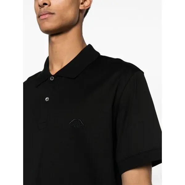 Alexander McQueen Logo Embroidered Polo Shirt