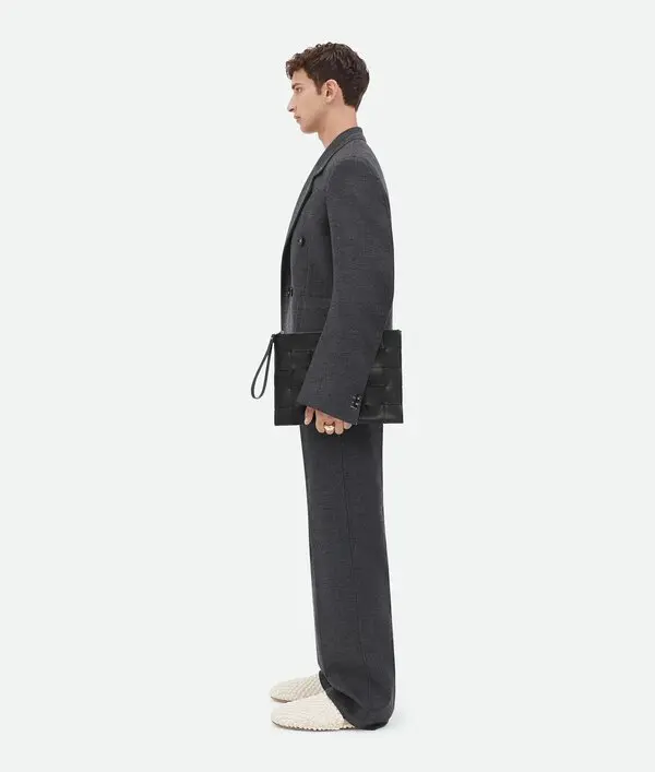 Bottega Veneta Intrecciato Clutch Bag