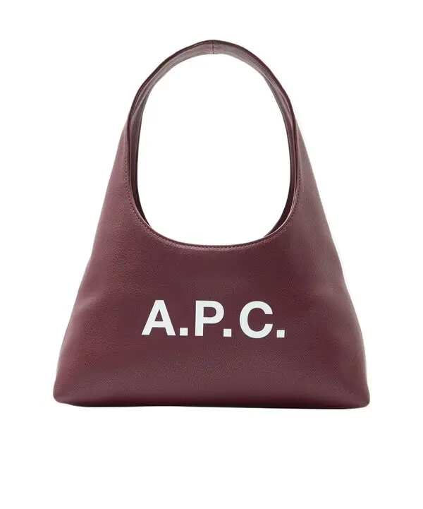 A.p.c. Baby Ninon Shoulder Bag - Aubergine