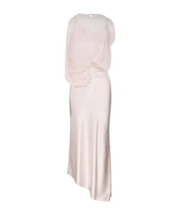Christopher Esber Cumulus Silk Midi Dress