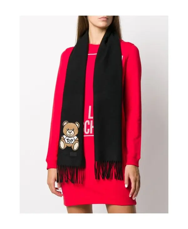 Moschino Logo Scarf