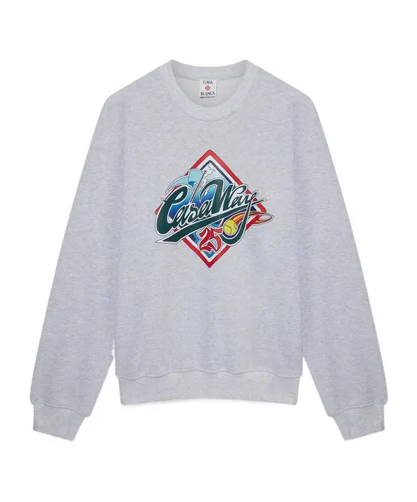 Casablanca Casa Way World Series Sweatshirt - Grey