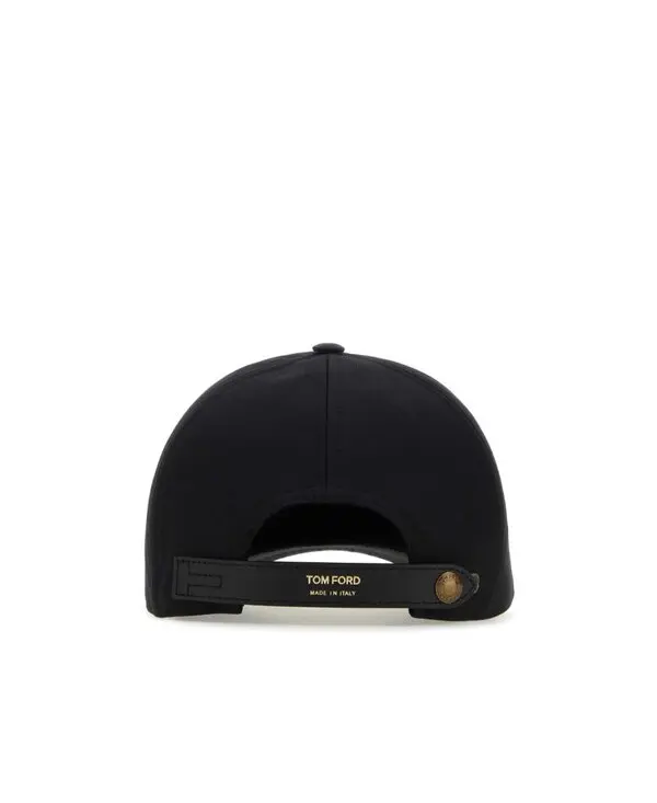 TOM FORD Baseball Cap - Black