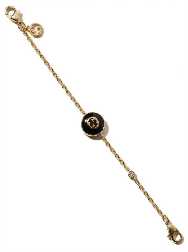 Gucci Interlocking G Chain Bracelet - Yellow
