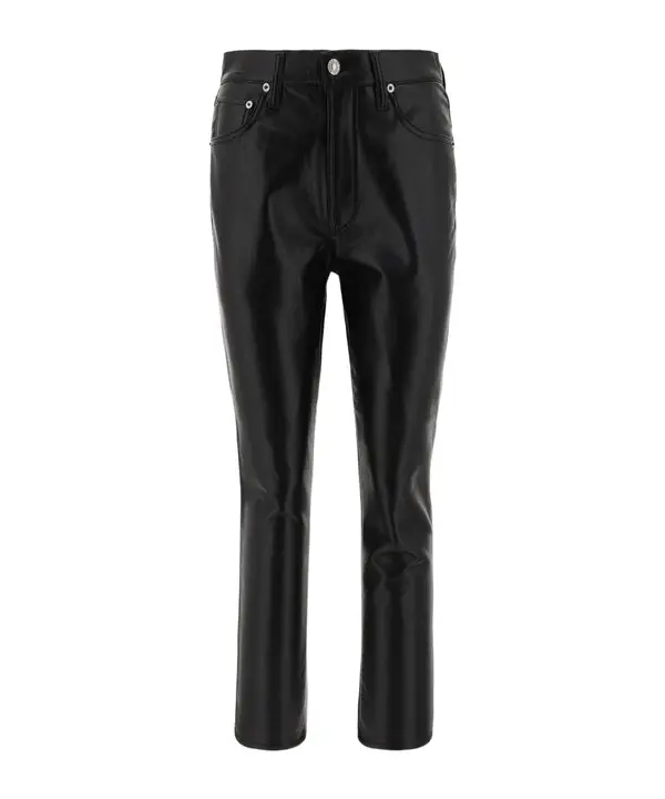 AGOLDE Casual Pants With Belt Loops - Black