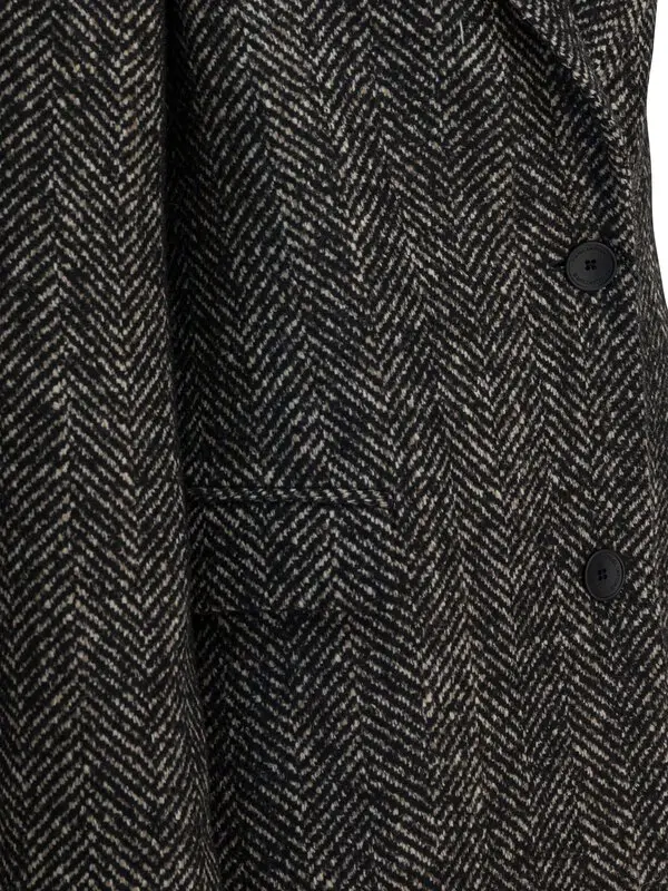Tagliatore Amanda Herringbone Coat