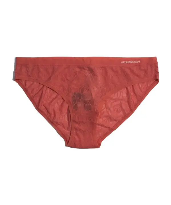 Emporio Armani Logo Briefs - Brown