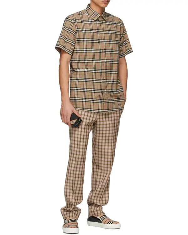 Burberry Vintage Checked Printed Shirt