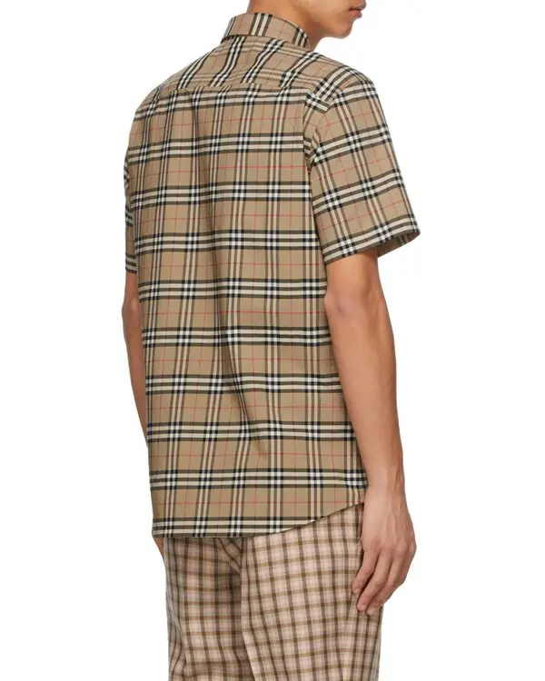 Burberry Vintage Checked Printed Shirt