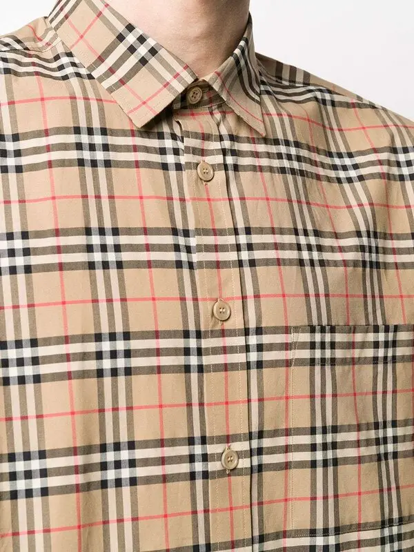 Burberry Vintage Checked Printed Shirt