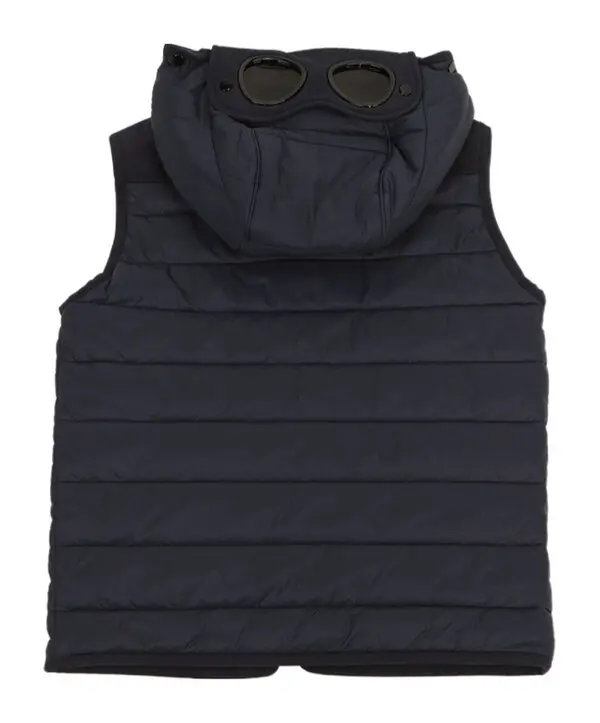C.P. COMPANY Hooded Vest - Black