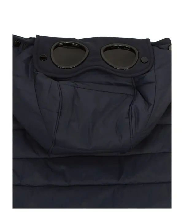 C.P. COMPANY Hooded Vest - Black