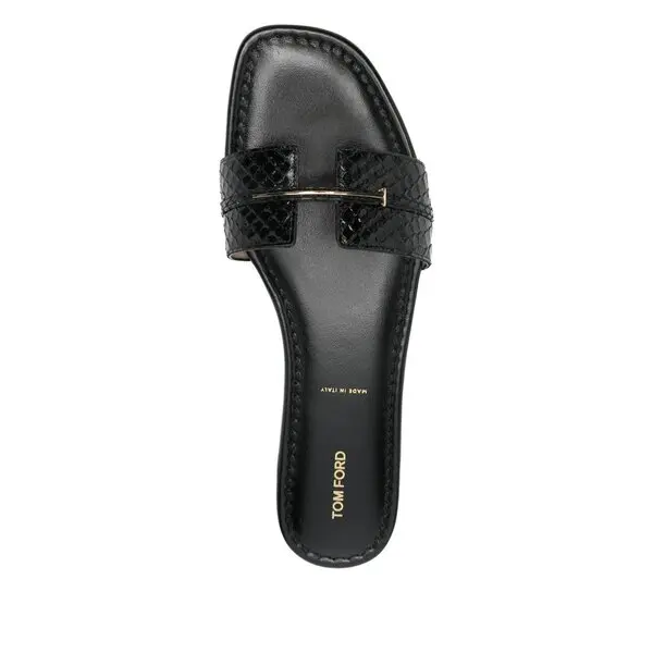 TOM FORD Embossed Hardware Detail Pumps