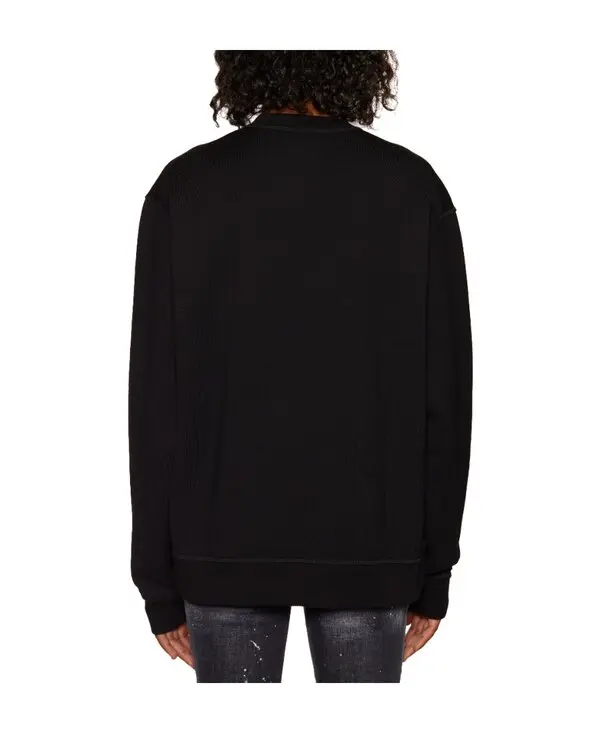 Dsquared2 Graphic Print Crewneck Sweater
