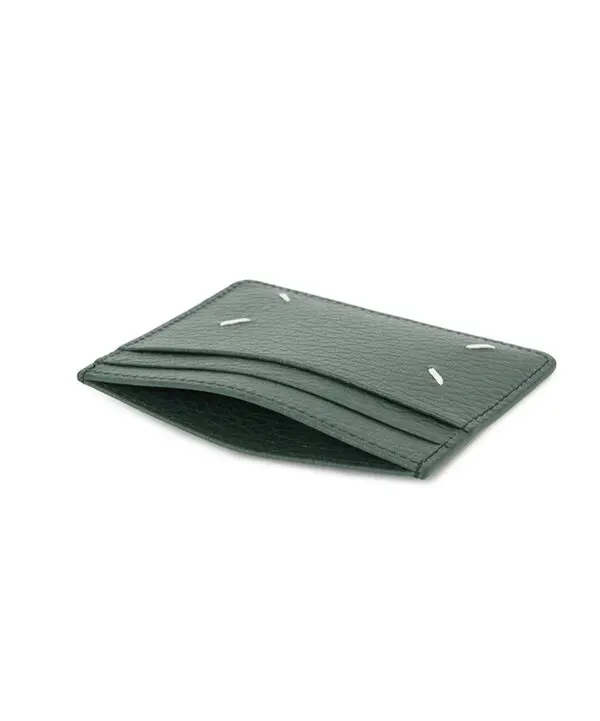 MAISON MARGIELA Four Stitches Card Holder - Green