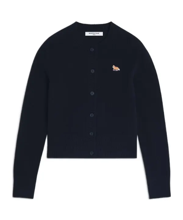 Maison Kitsuné Baby Fox Fitted Cardigan