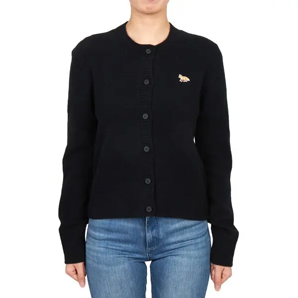 Maison Kitsuné Baby Fox Fitted Cardigan