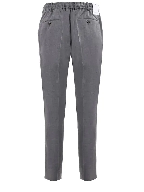 PT TORINO Elastic-waist Trousers