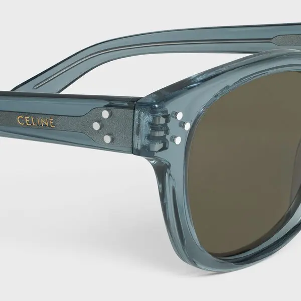 Celine Acetate Sunglasses - Green