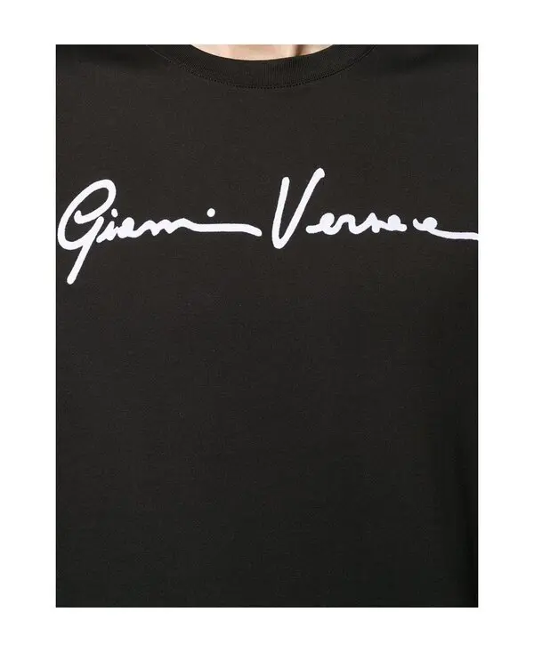 Versace Gv Signature Logo T-shirt