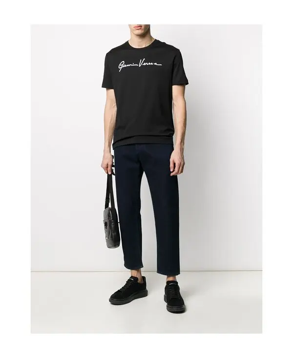 Versace Gv Signature Logo T-shirt