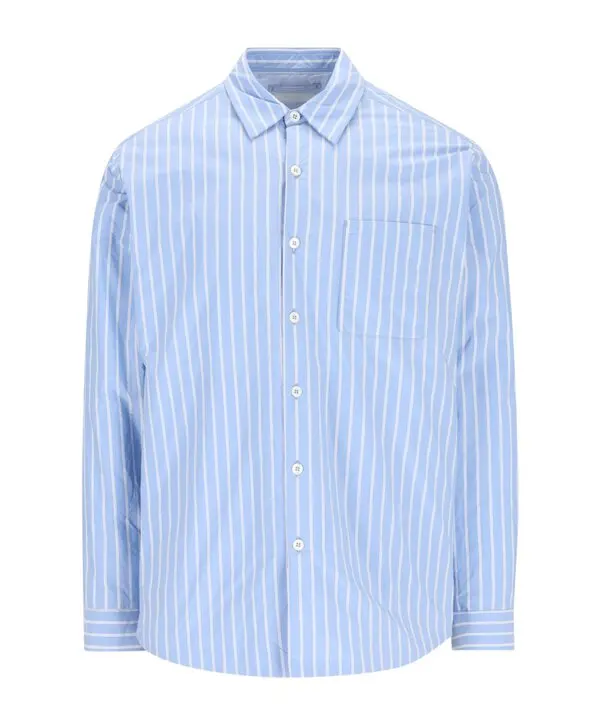 Prada Striped Button-up Shirt