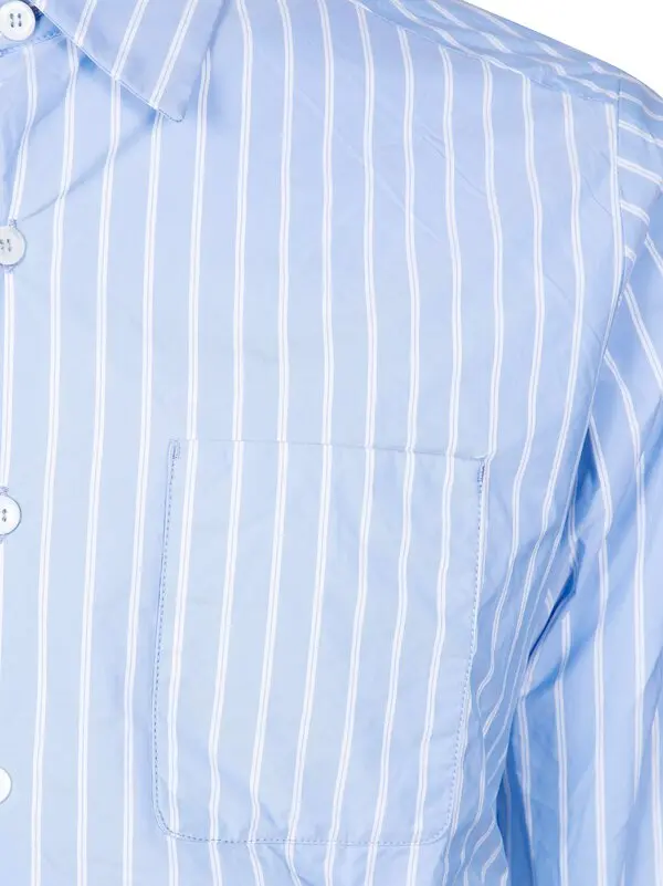 Prada Striped Button-up Shirt