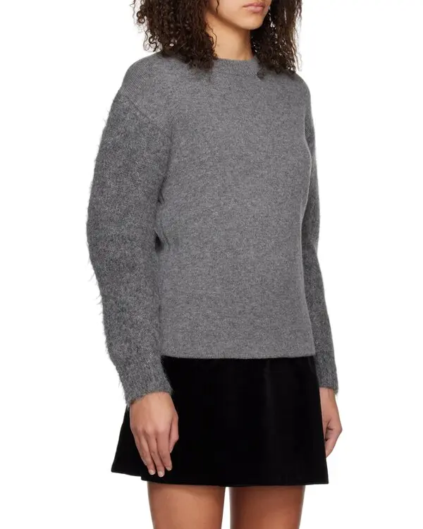 JIL SANDER Crewneck Long-sleeved Jumper - Black
