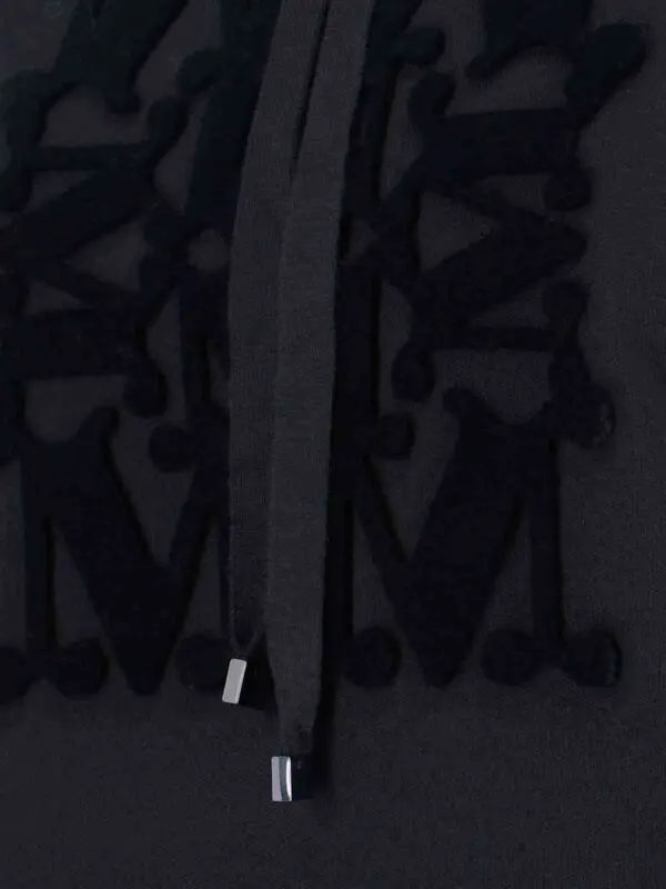 Max Mara Drawstring Knitted Hoodie - No