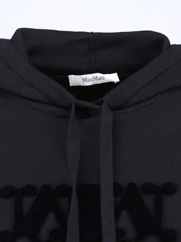 Max Mara Drawstring Knitted Hoodie - No