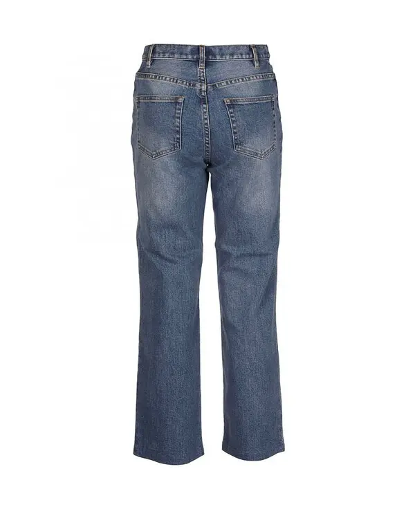 A.p.c. Cropped Sailor Jeans - Blue