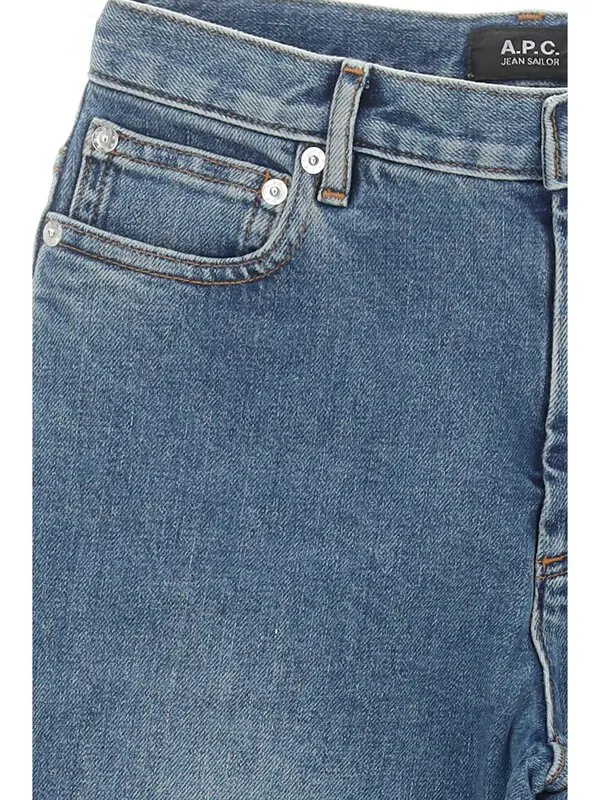 A.p.c. Cropped Sailor Jeans