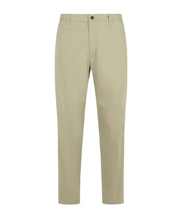 LANVIN Straight Leg Cropped Trousers - Nude