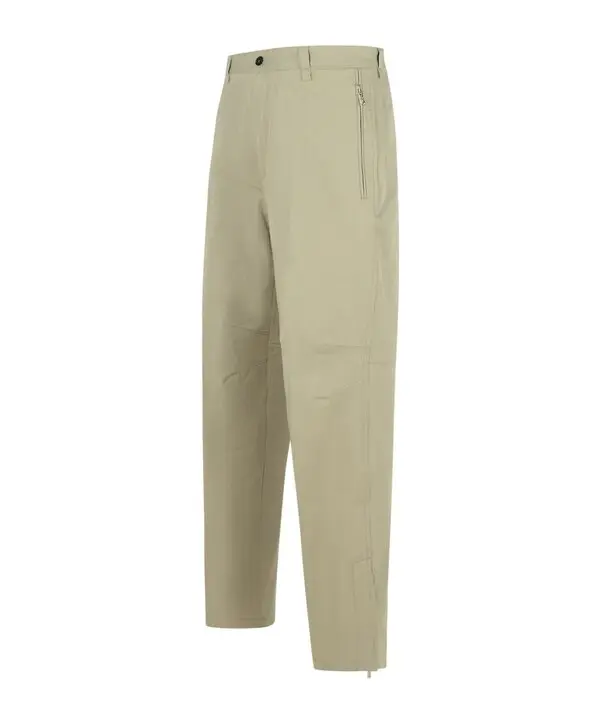 LANVIN Straight Leg Cropped Trousers - Nude